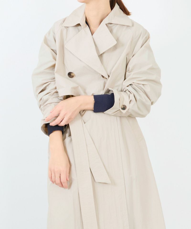 レイヤートレンチコート/0125107039 | MICA&DEAL ONLINE STORE レイヤートレンチコート/0125107039 | MICA&DEAL ONLINE STORE